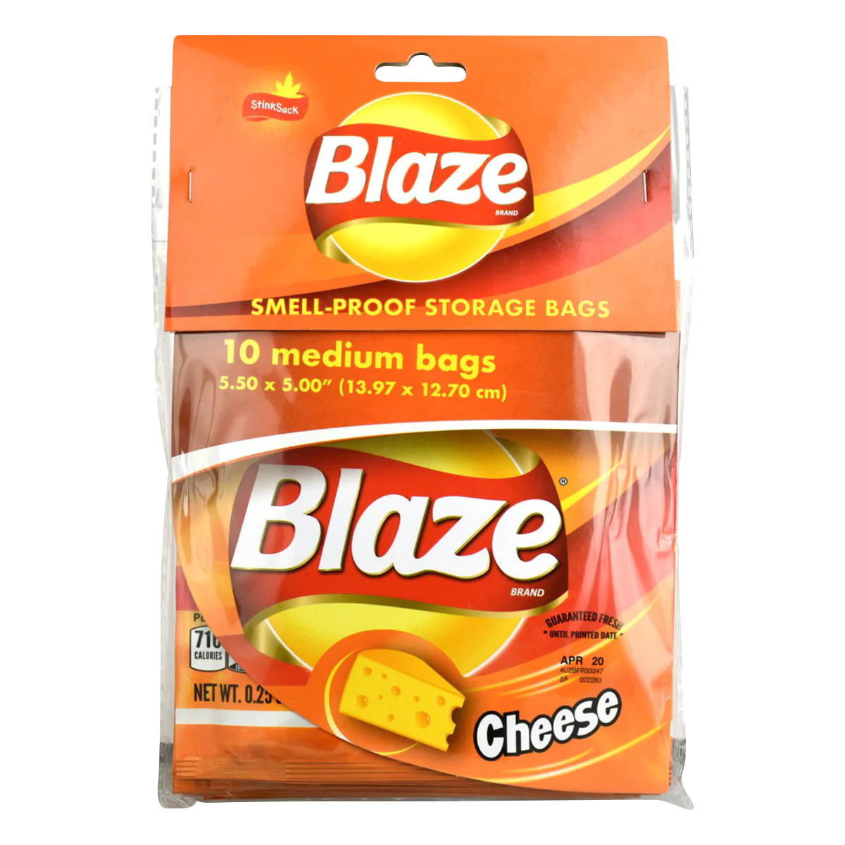 Stink Sack "Blaze" Chips Smell-Proof Bags - 10 Pack – DankGeek