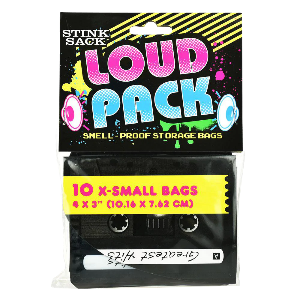 Stink Sack Loud Pack Smell-Proof Storage Bags - 10 Pack – DankGeek