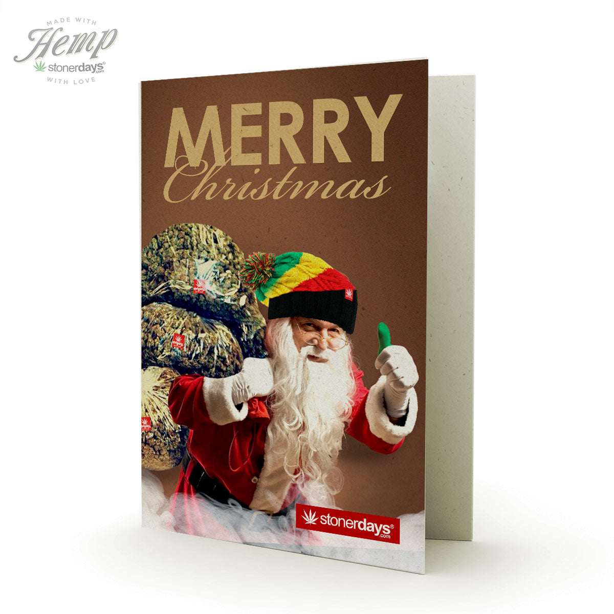 StonerDays Stoney Santa Christmas Hemp Cards – DankGeek