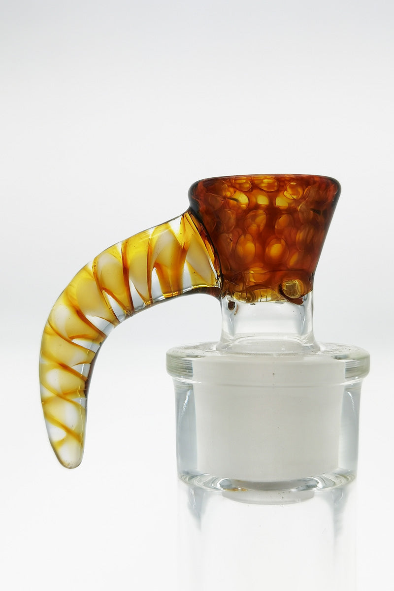 Thick Ass Glass 4-Hole Disc Screen Bong Slide w/ Horn Handle – DankGeek