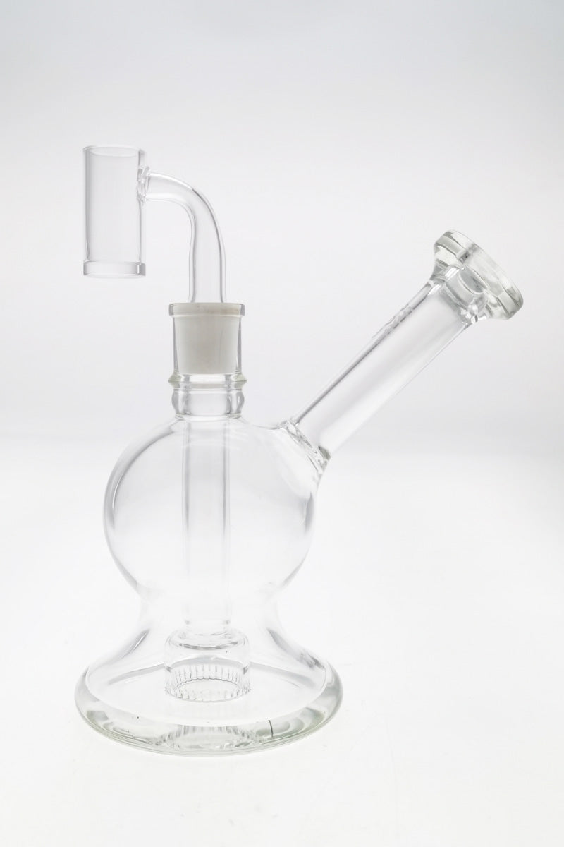 Thick Ass Glass 6" Globe Rig w/ Froth Showerhead Percolator 14MM Femal