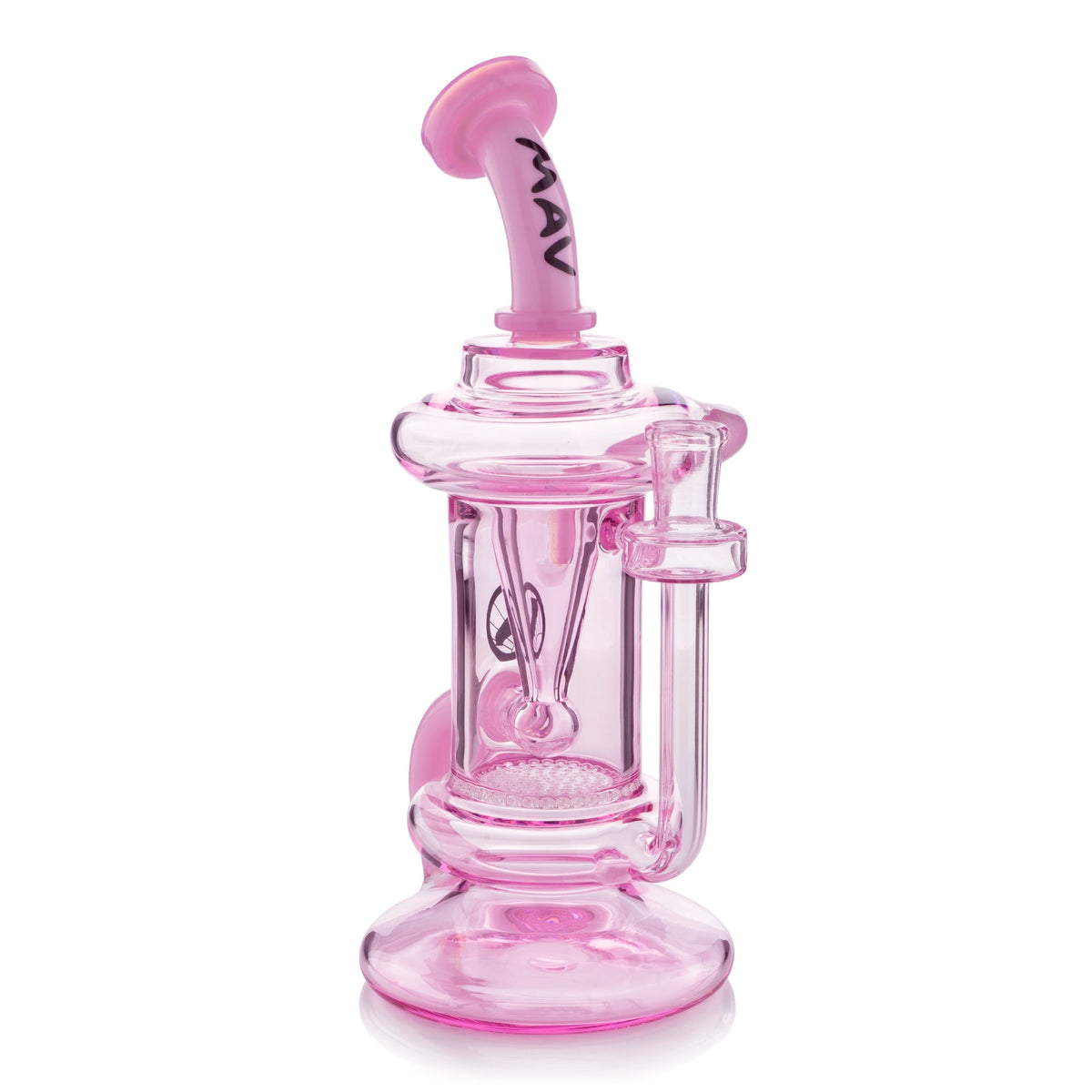 MAV Glass 9.5" Big Bear Honeycomb Perc Recycler Dab Rig with Vortex Dr ...