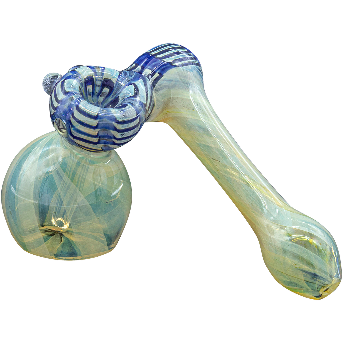 Gold Fumed Sidecar Bubbler | Bubblers