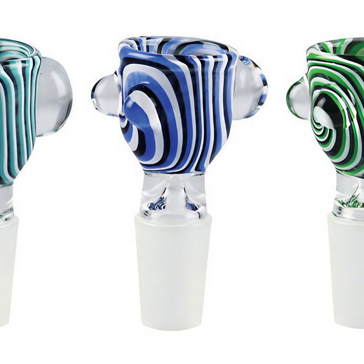 Worked Glass Bowl - Male | Bong Parts & Accessories