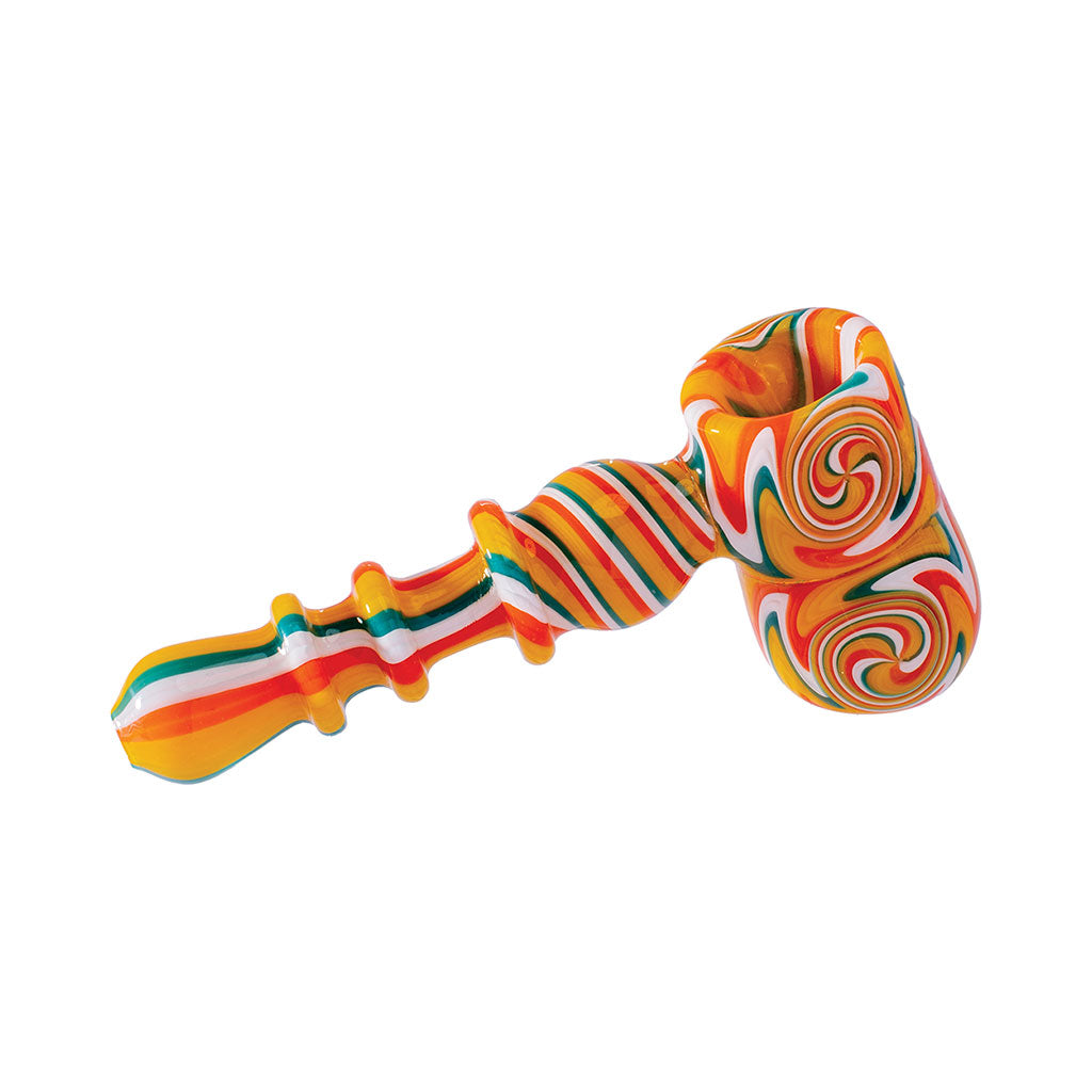 Wig Wag Swirl Hand Pipe – DankGeek