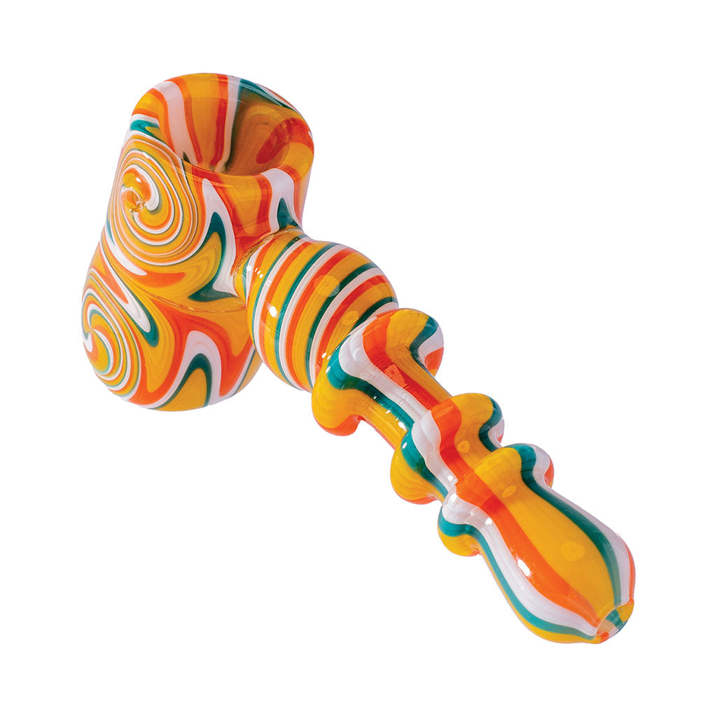 Wig Wag Swirl Hand Pipe – DankGeek