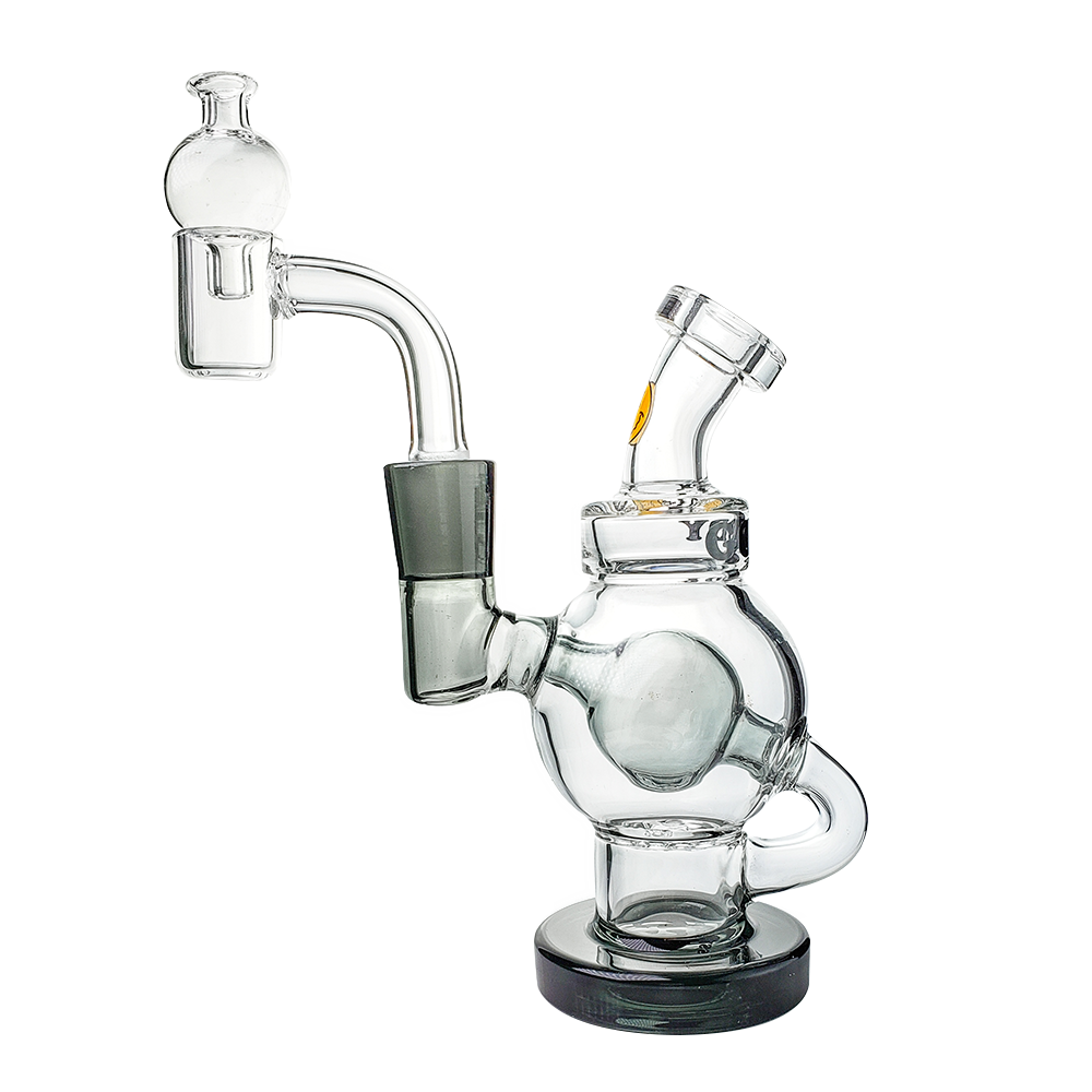 Goody Glass Orbit Mini Rig Kit 4.5" - Compact Dab Rig w/ Quartz Banger ...