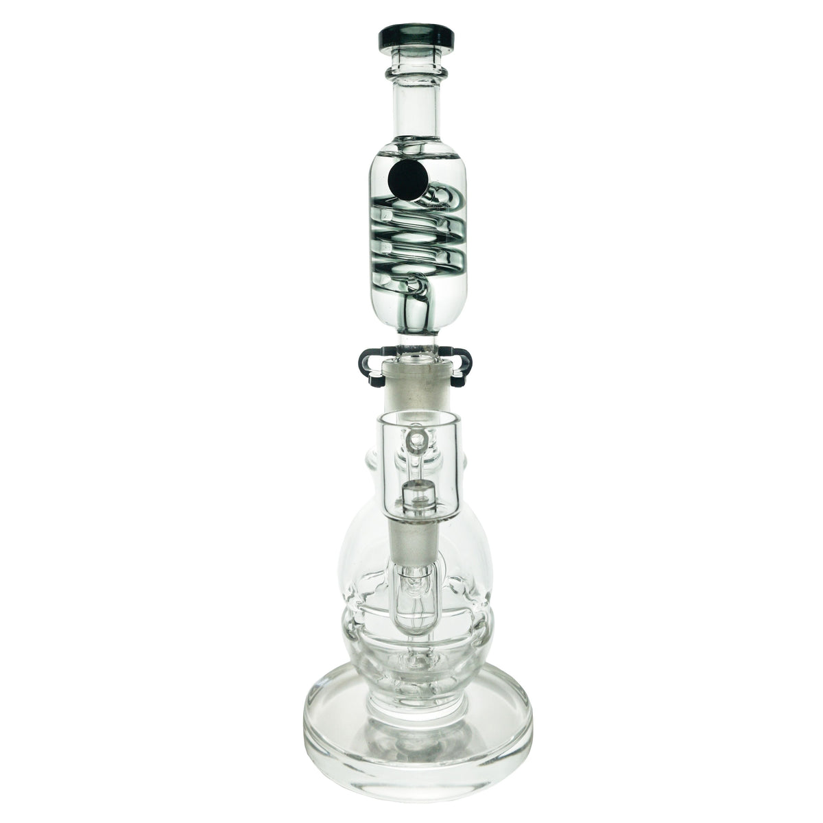 Freeze Pipe Mini Glycerin Rig - 6" Cooling Dab Rig with Quartz Banger ...