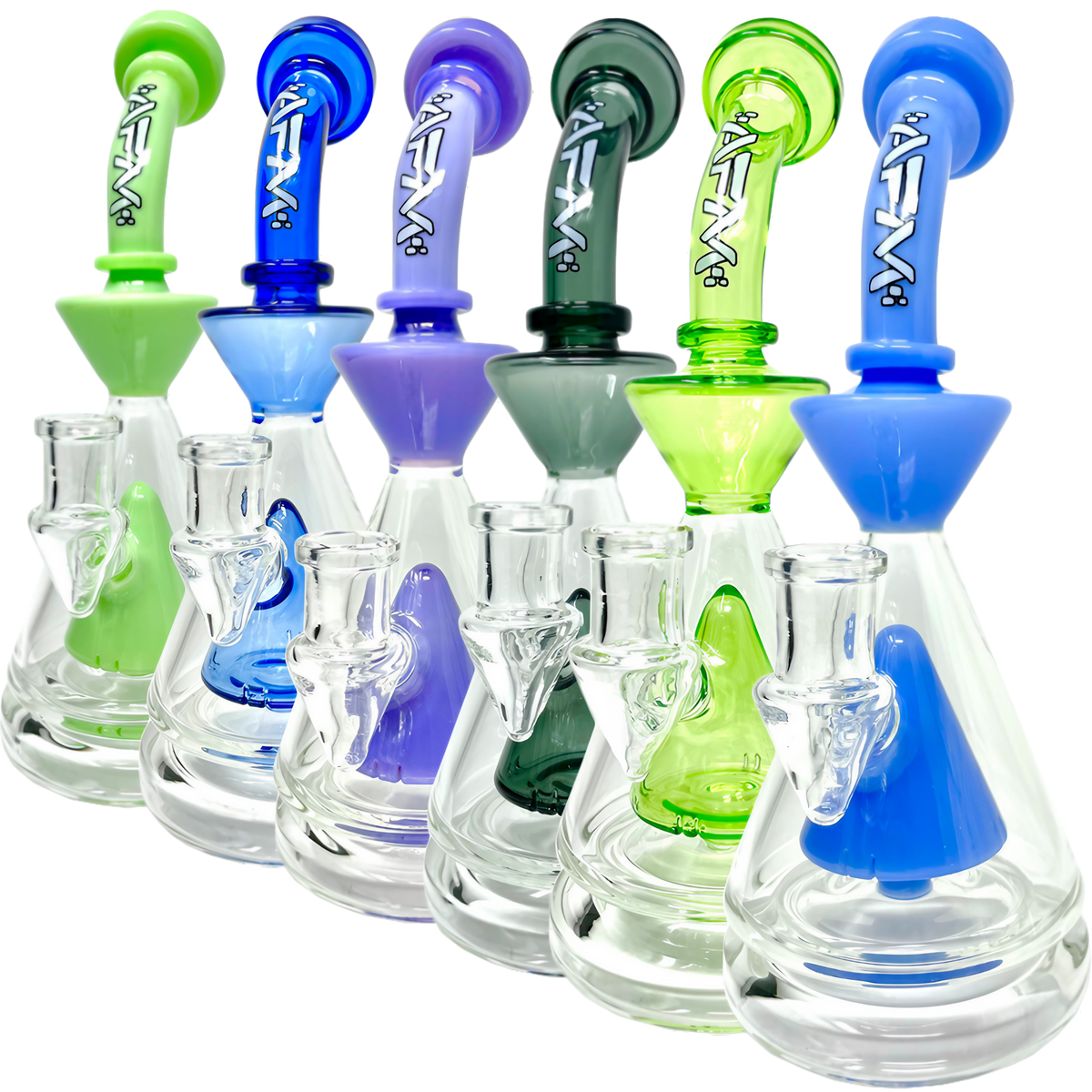 AFM Glass - The Pyramid Rig 8" | Online Headshop | Dank Geek