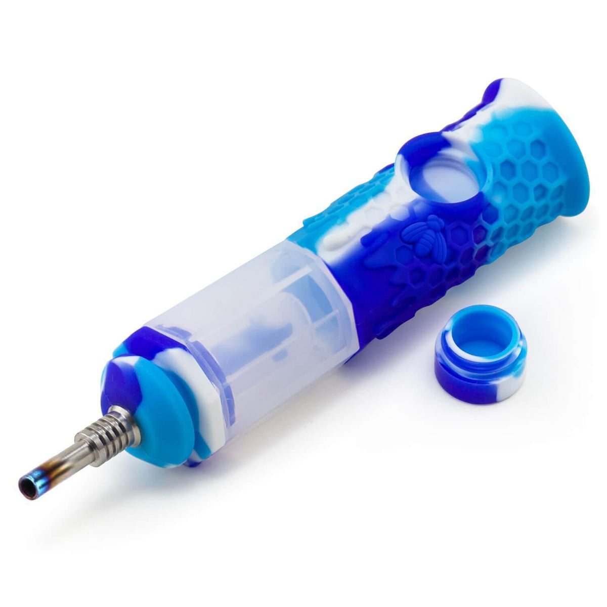 PILOT DIARY 7" Silicone Honeycomb Nectar Collector w/ Integrated Jar ...