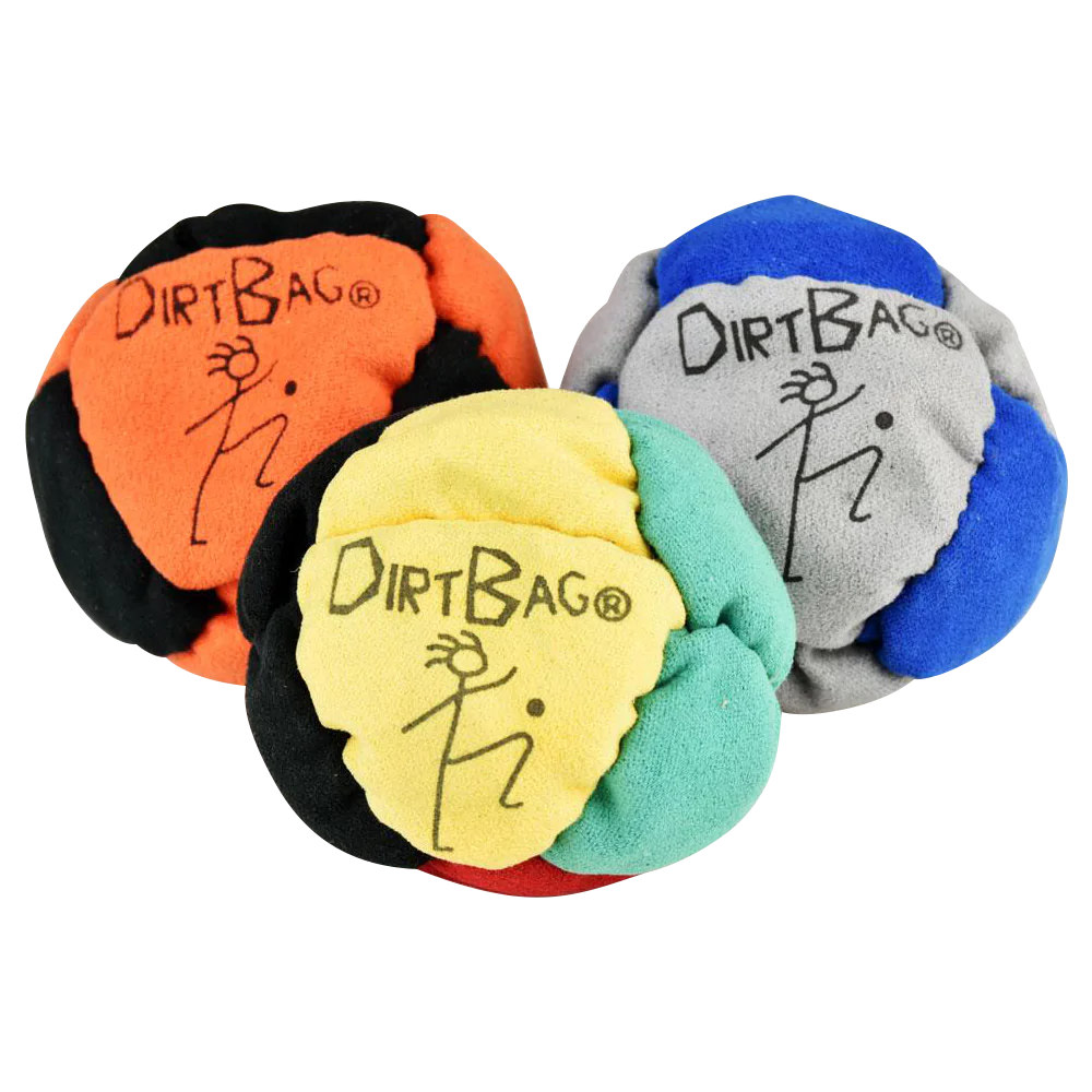 Dirtbag Microsuede Sand-Filled Footbag - 8 Panel