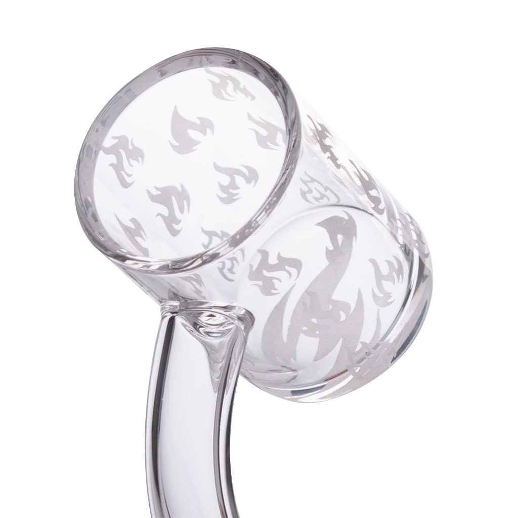 Blue Blood 25MM Quartz Flame Banger w/ 4MM Bottom - Durable Dab Rig Ac ...