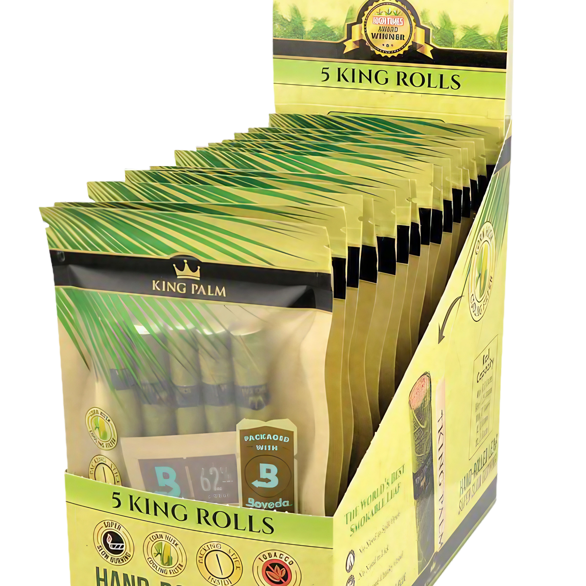 King Palm King Size Pre-Roll Wraps - 15 Pack – DankGeek