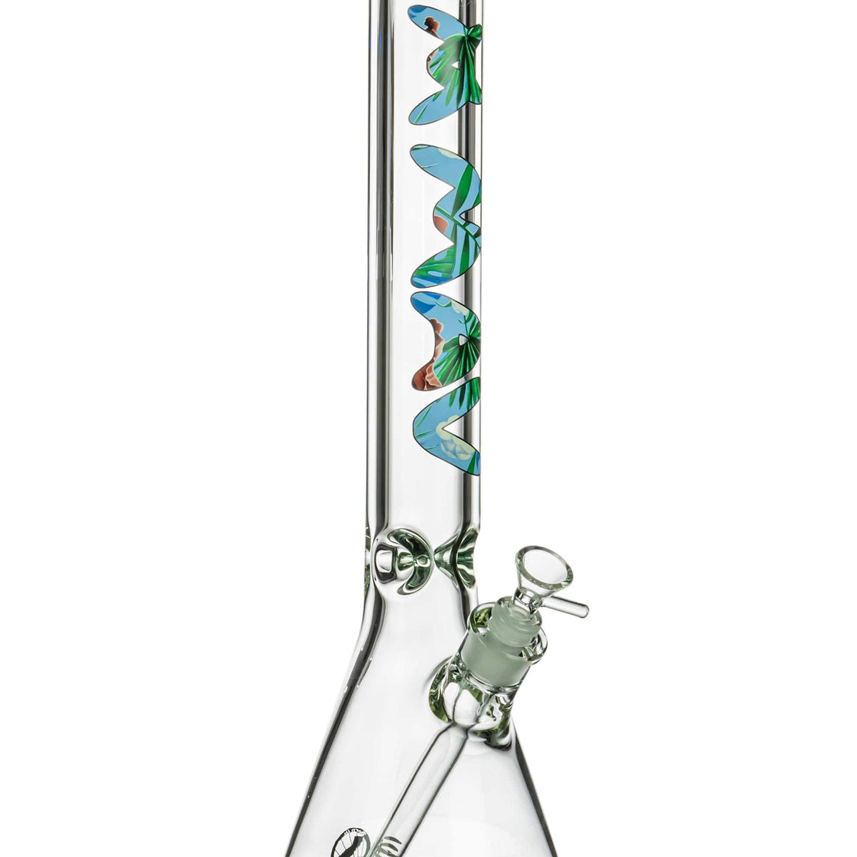 MAV Glass Mav - 18" 9mm Special Decal Beaker Bong – DankGeek