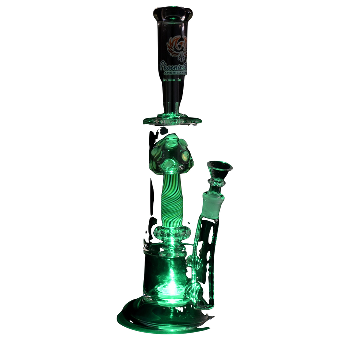 Phoenix Rising Mushroom Water Pipe | Bongs & Water Pipes