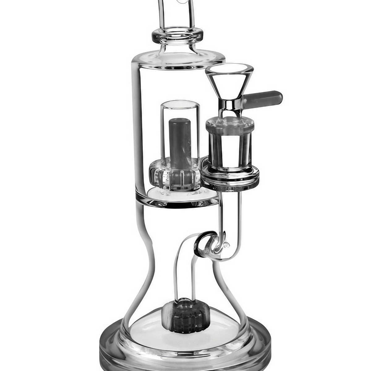 Pulsar 2 Tier Bong - 10.5" | 14mm Female