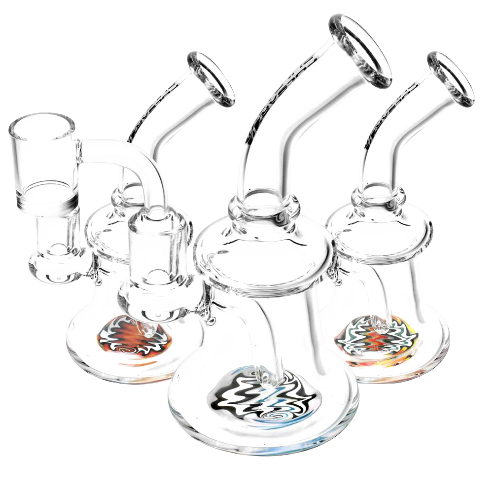 Pulsar Wig Wag Bottom Bell Mini Rig – DankGeek