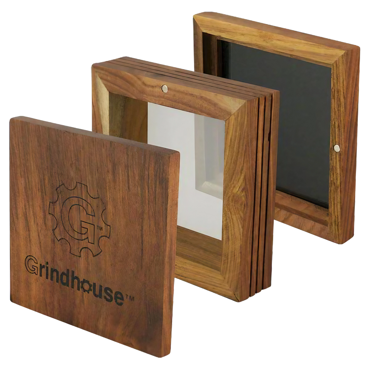 Pulsar Wood Pollen Box with Magnetic Lid – DankGeek