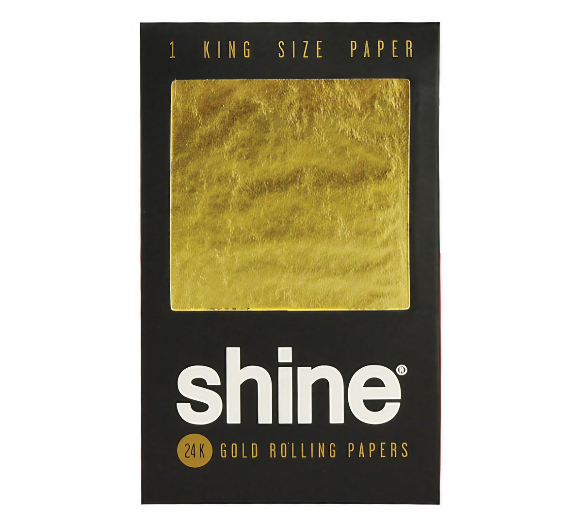 Shine 24K Gold Rolling Paper - 1 Paper | Kingsize