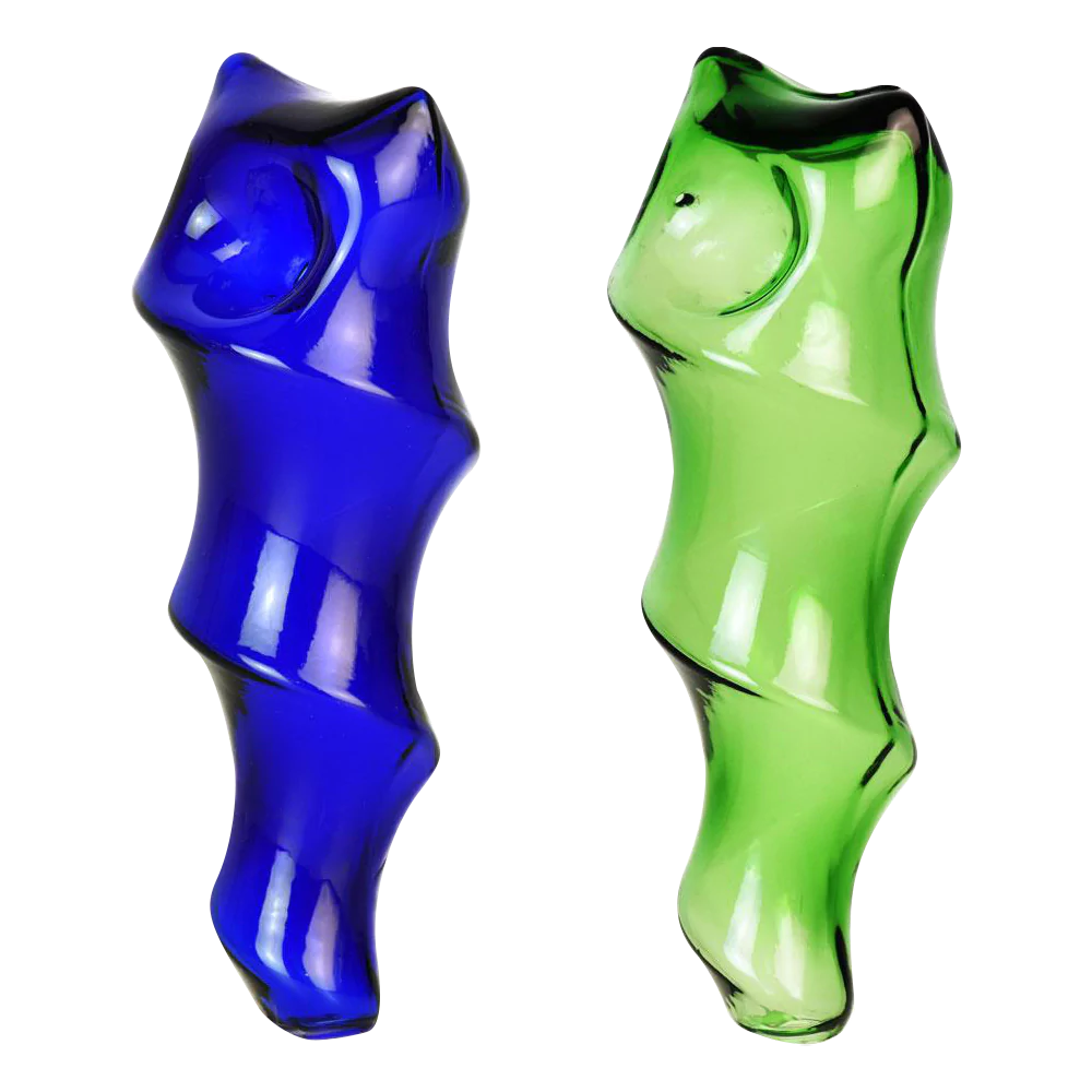 Spiral Seashell Twist Glass Hand Pipe – DankGeek