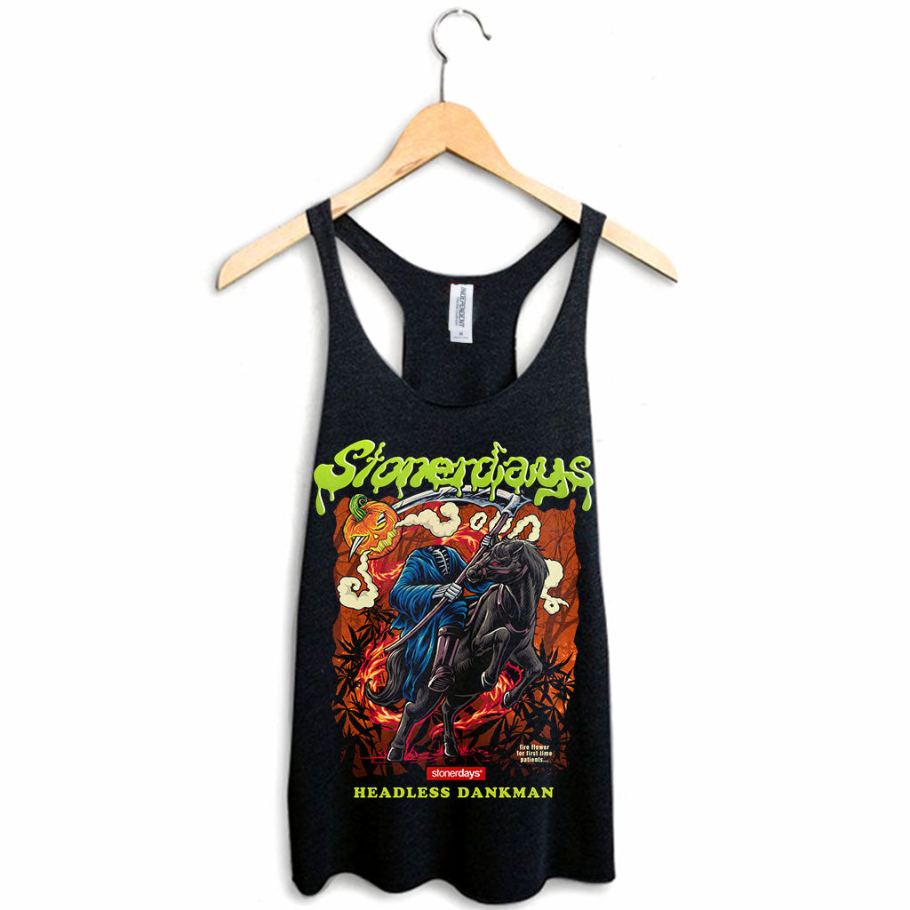 StonerDays Headless Dankman Women's Racerback – DankGeek