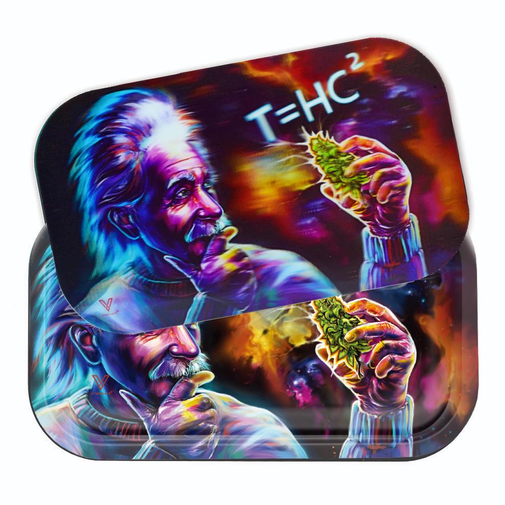 V Syndicate Einstein 3D Metal Rolling Tray Bundle - T=HC2 Black Hole D ...
